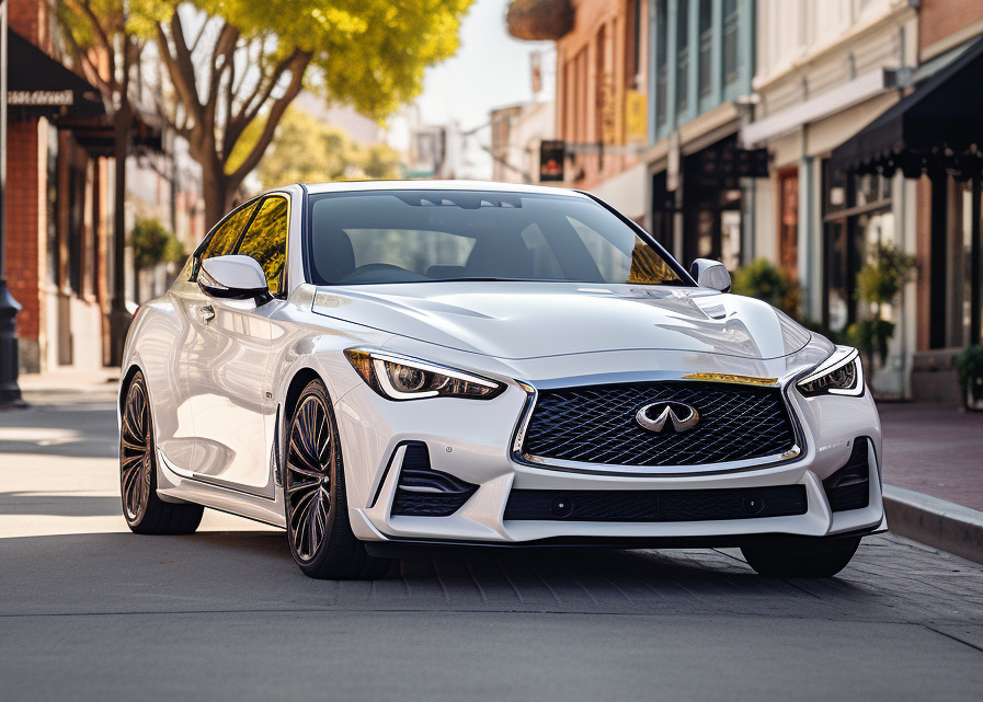 胖叔租车，华人租车，美国租车，车辆介绍 - 英菲尼迪 Infiniti Q50 2022